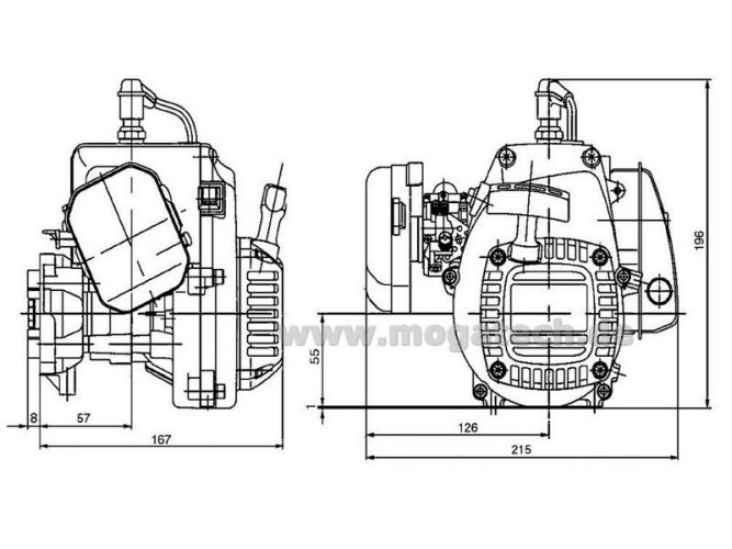 Zenoah RC Car engines